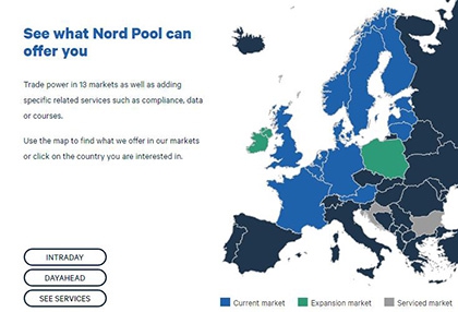Nord Pool опубликовал ключевые показатели работы энергорынка за май 2019 г.
